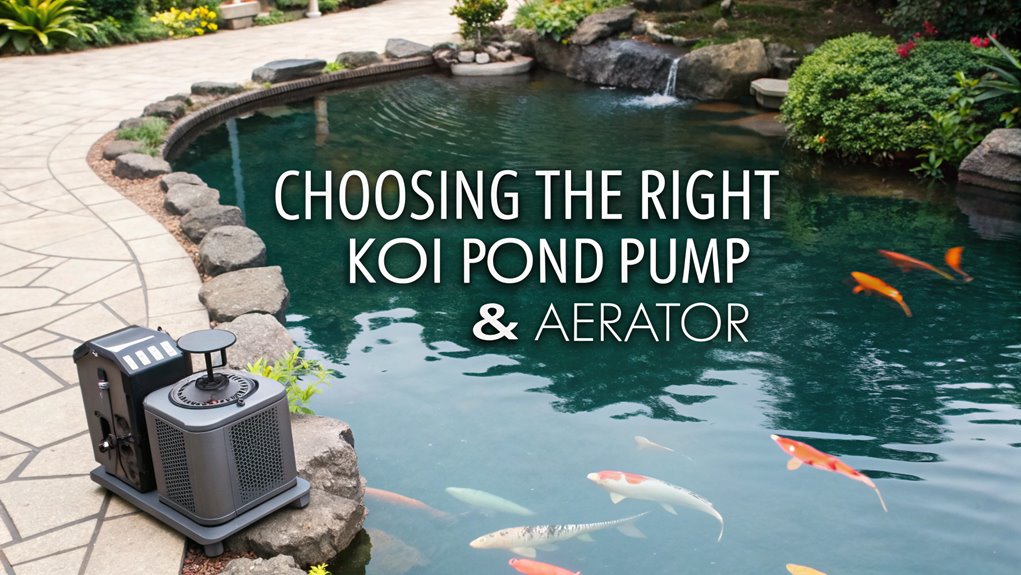 Choosing the Right Koi Pond Pump & Aerator - Fishtank Koi