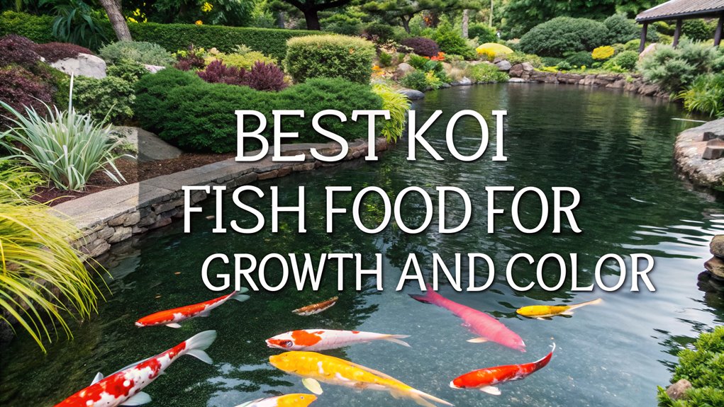 Best Koi Fish Food for Growth and Color - Fishtank Koi